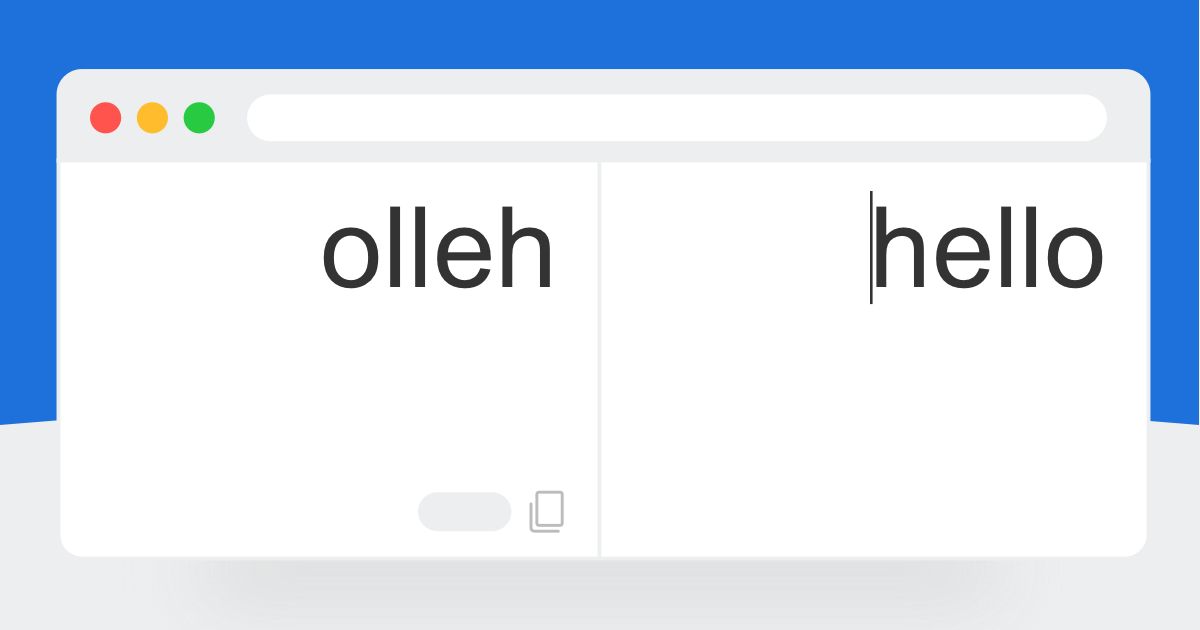 Reverse Text Reverse Text